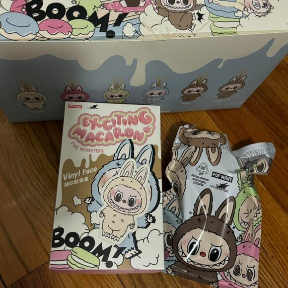 POP MART | Toys | Labubu The Monsters Exciting Macaron Vinyl Face ...